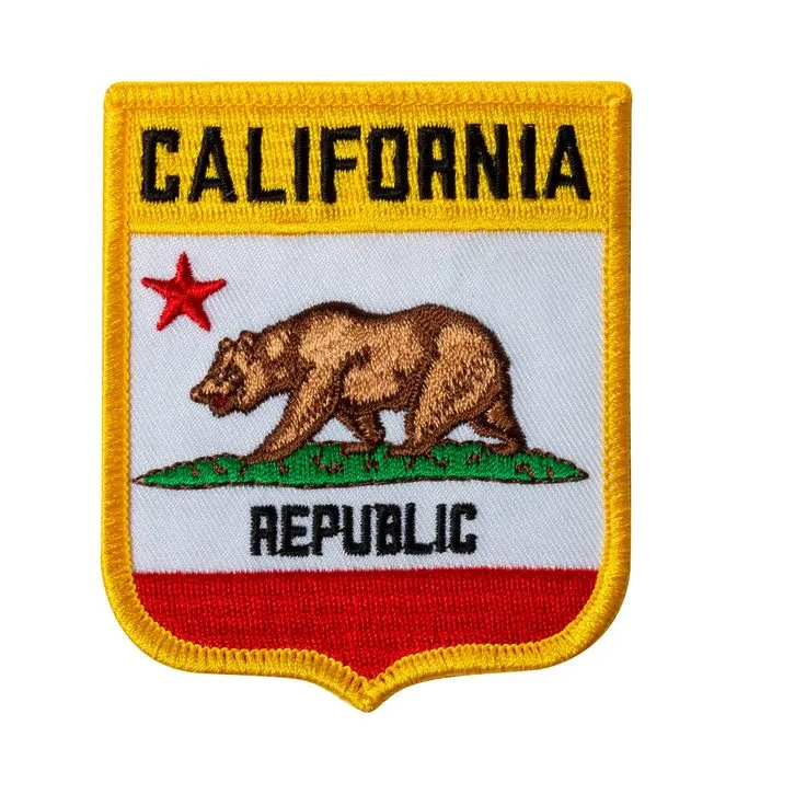 Custom Embroidered Patches California